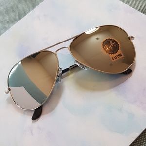 Ray-Ban | Accessories | Rayban Aviator Classic Silversilver | Poshmark